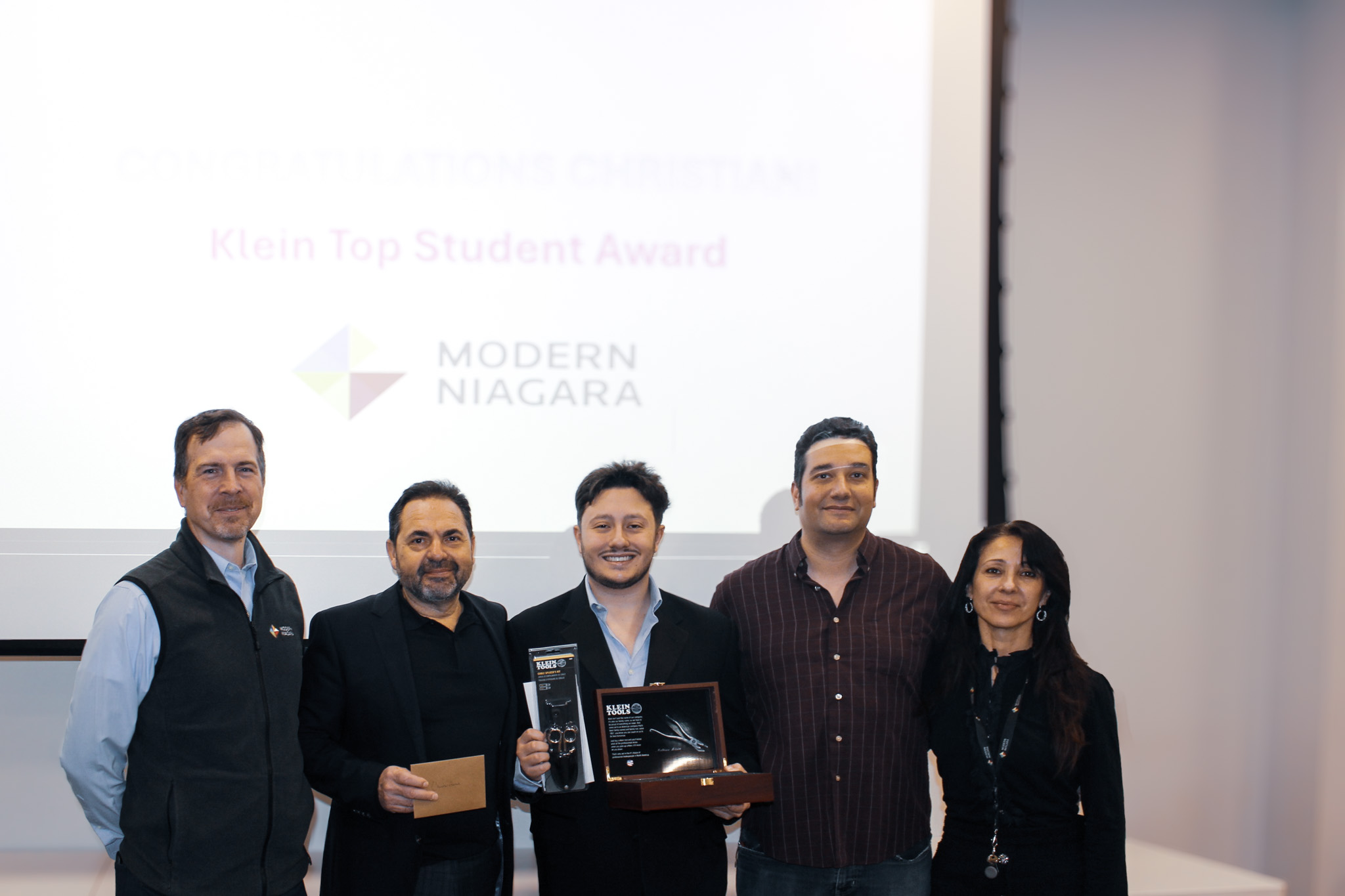 Modern Niagara Apprentice Christian Garcia Honoured with IBEW Local 353 ...